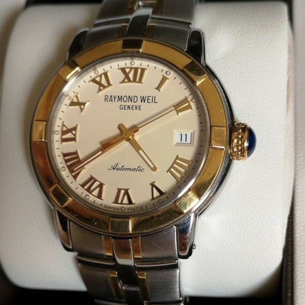 Raymond Weil Automatic Parsifal 2840 - 18k Gold & Stainless Steel ...