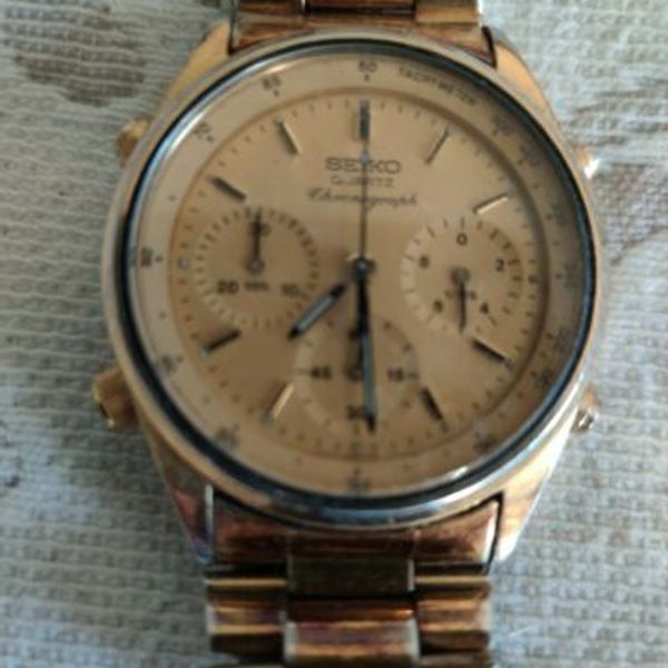 Seiko quartz watch, 7A28-7029, vintage, needs battery. | WatchCharts Marketplace
