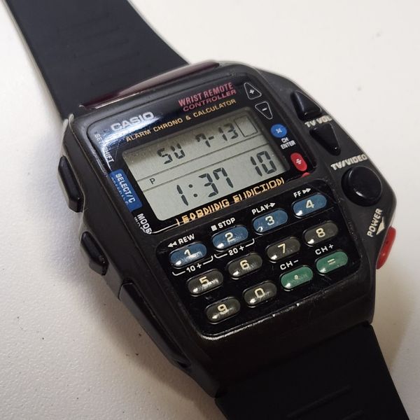 VINTAGE CASIO REMOTE CONTROL WATCH CMD-40B MADE IN JAPAN | WatchCharts ...
