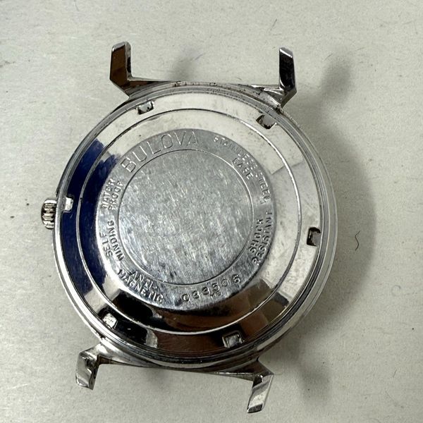 Vtg 1965 Bulova Watch 17 Jewels 11 ALAC Self Winding Jet Clipper? *Read ...