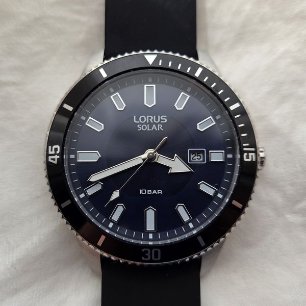 Lorus By Seiko - Solar Watch - Water Resist 100m - Boxed | WatchCharts ...
