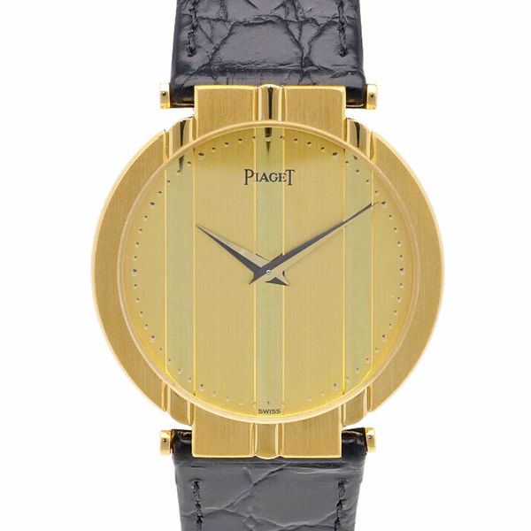 Piaget PIAGET watch 18 gold K18 yellow gold 7673 men's used ...