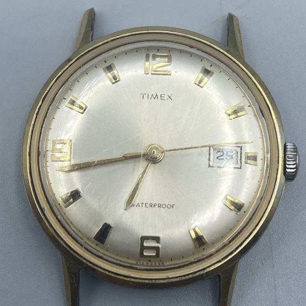 Vintage Timex 2568 Manual Wind Wrist Watch MCM Look | WatchCharts ...
