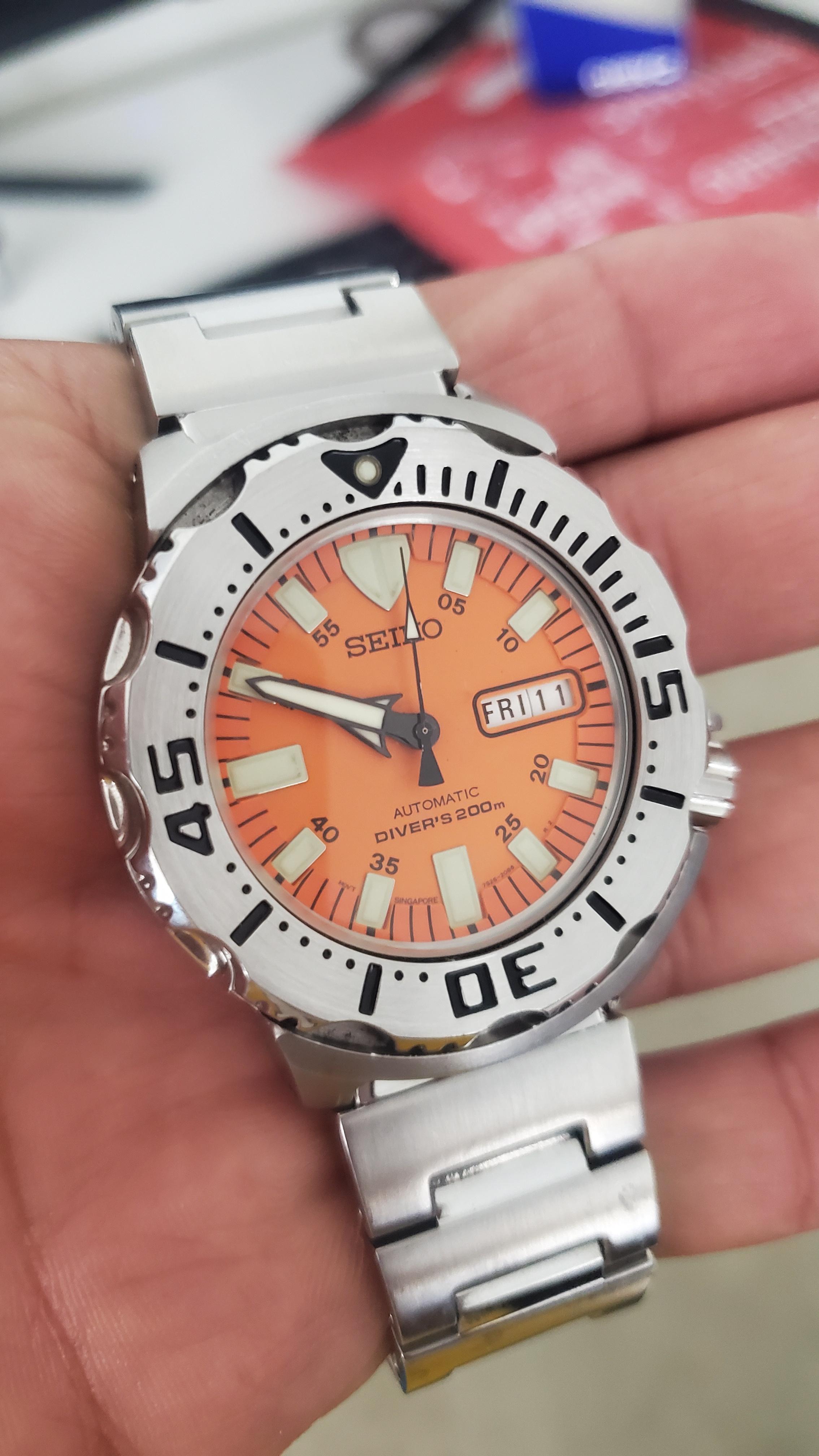 [WTS] Seiko SKX781 Orange Monster Gen 1 | WatchCharts