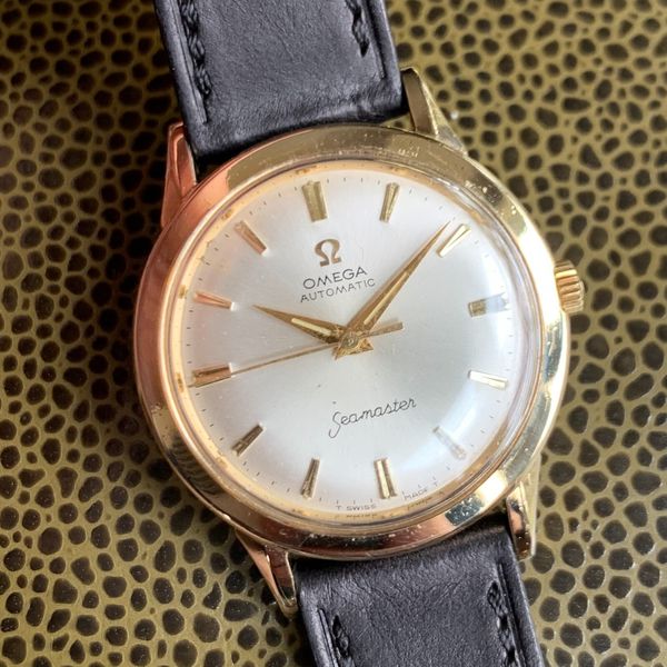1969 Omega Seamaster Ref. L6298 Cal. 550 Date 14K Gold Filled Watch ...