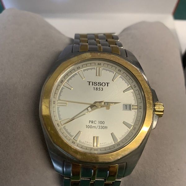 Tissot 1853 PRC 100 Titanium 100m/330ft NOT WORKING | WatchCharts ...