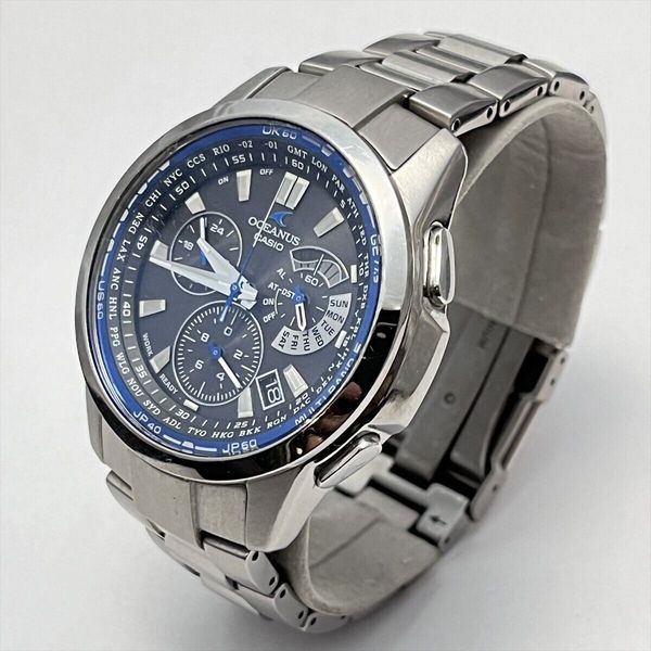 CASIO Oceanus OCW-M700 TITANIUM Men's Watch Solar | WatchCharts Marketplace