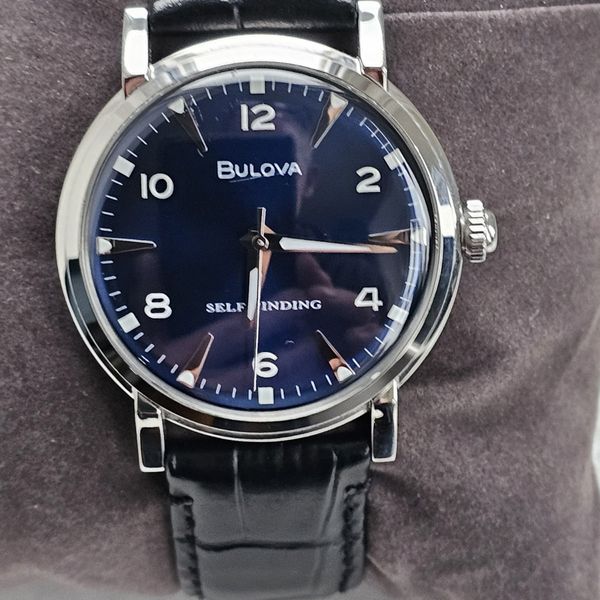 Bulova Clipper 96A242 Stunning Blue Dial | WatchCharts Marketplace