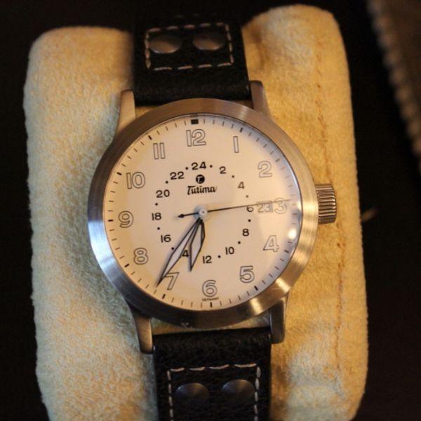 Tutima FX UTC White Dial - Very Good Condition | WatchCharts