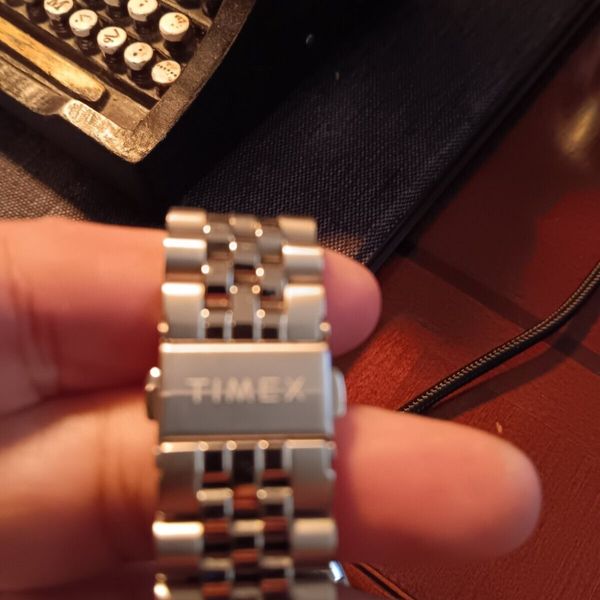 Timex Marlin Chronograph Tachymeter 40mm Stainless Steel Watch ...