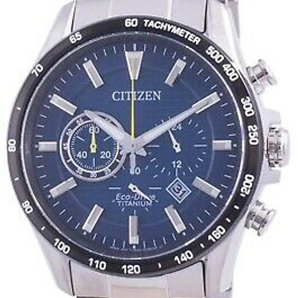 Citizen Eco-Drive Super Titanium Tachymeter CA4444-82L 100M Men's Watch ...