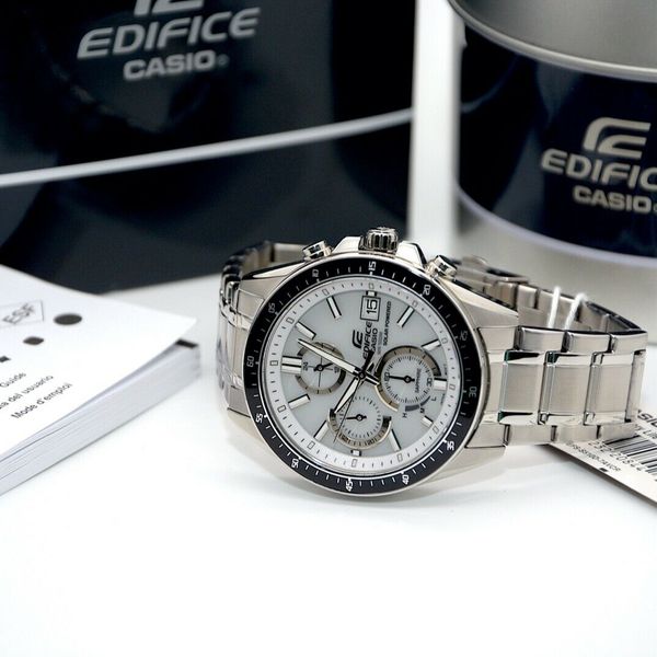 Men's Casio Edifice Solar Power Chronograph Watch EFSS510D-7AV ...