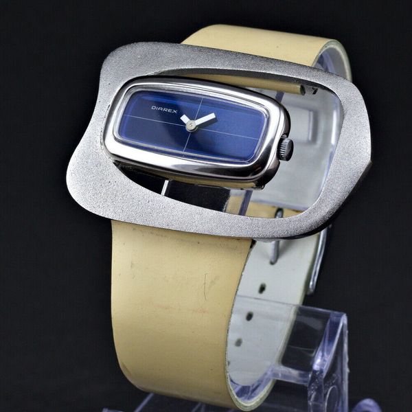 Vintage DIAREX 1970s Space Age Watch NOS Unworn - Made in France - 17 ...