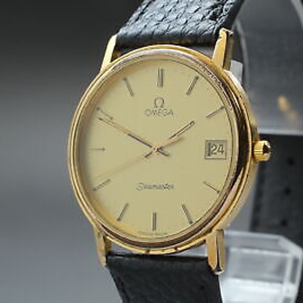 Vintage OMEGA Seamaster Cal. 1532 Ref. 196.0266 Quartz Men's SWISS Made ...