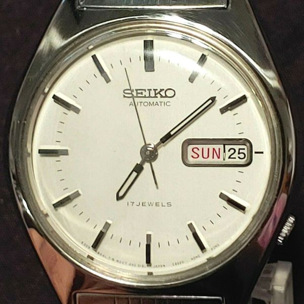 SEIKO 6309-8679 White Dial Automatic On Original Bracelet July 1983 ...
