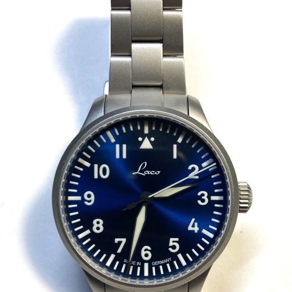 Laco 2S Automatic Type A Blue Full Box & Papers Mint Condition and ...