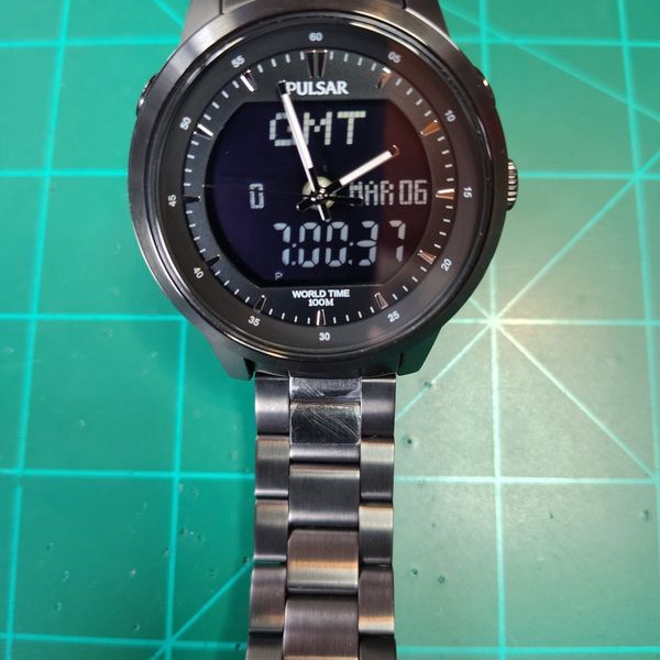 Seiko Pulsar N021-X016 Watch Pulse Anadisy | WatchCharts Marketplace