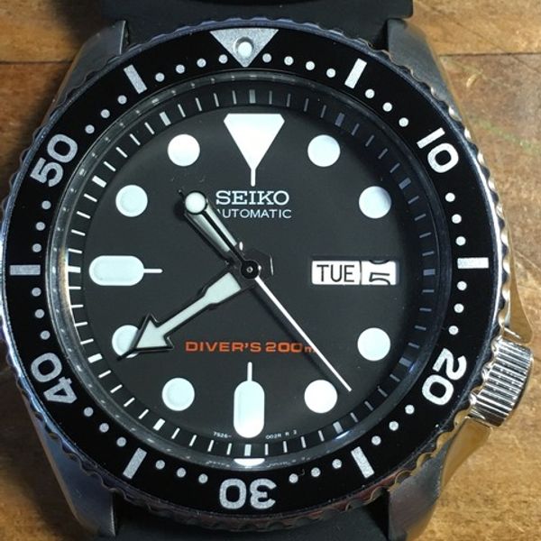 SOLD: Seiko SKX007K, with strap and bracelet -- $160 USD | WatchCharts ...
