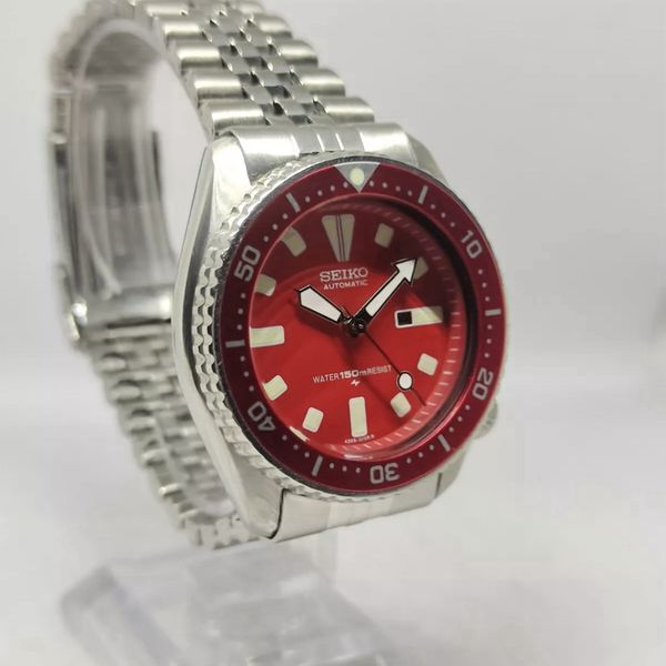 Red Seiko Scuba Diver Automatic Watch | WatchCharts Marketplace