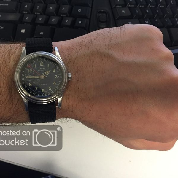 SOLD: Oris Pointer Date Classic 640 7476 circa 1990's 36mm NYC ...