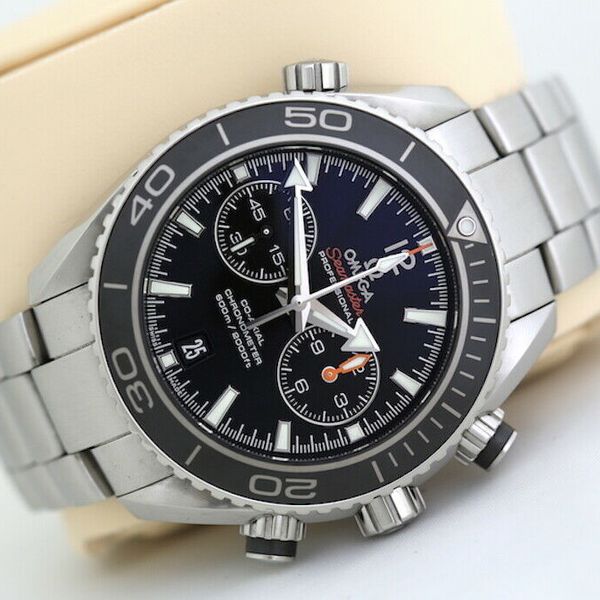 Omega Seamaster Planet Ocean 46mm Chronograph Co-Axial Watch (2017 ...