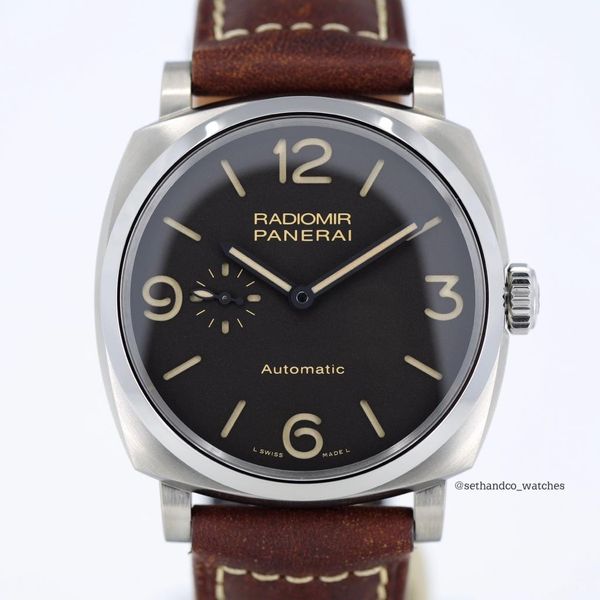 FS: Panerai 619 Radiomir 1940 3 Days Titanium PAM00619 | WatchCharts ...