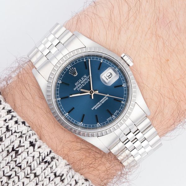 FS: 2001 Rolex Datejust Ref. 16220 with Box & Papers | WatchCharts ...