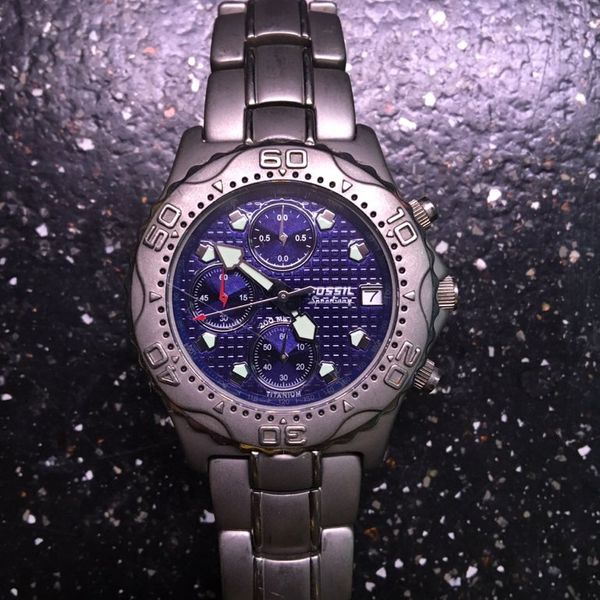 FS: fossil speedway titanium | WatchCharts Marketplace