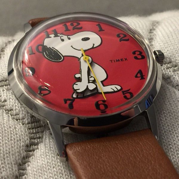 Mint Todd Snyder X Timex X Peanuts Snoopy Red Quartz Watch Limited ...