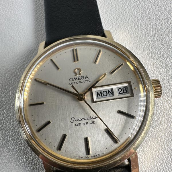[WTS] 1970s Omega Seamaster DeVille Automatic Day-Date 14K Gold-Filled ...