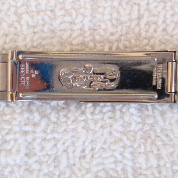 FS: 1960 Rolex 19MM Modele Depose Brevete Stretch Rivet Band ...