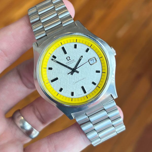 [WTS] Omega Seamaster 166.066 “Big Yellow” | serviced in 2019 ...