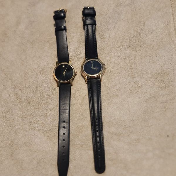 Anniversary Set Movado Watch Spouse Couple Matching Set No Batteries ...