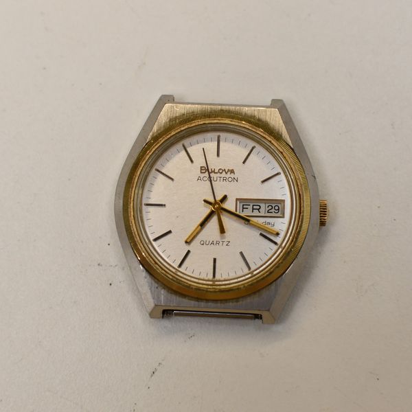 Vintage Bulova Accutron N7 Men's Wristwatch for Parts or Repair ...