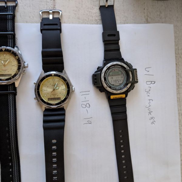 [WTS] Casio "Arnie" watches and a Crazy 90's adventure watch ...
