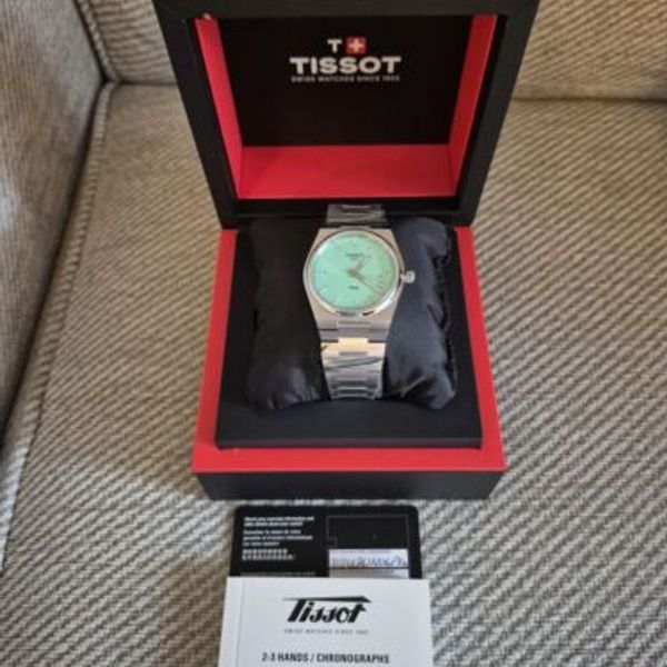 Tissot PRX Light Green Dial 40mm Watch 2024 BNIB Mens Genuine ...