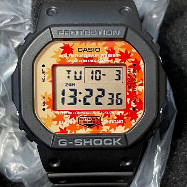 [WTS] Casio G-Shock DW-5600TAL-1JR Kyo Momiji Autumn Leaves Collection ...