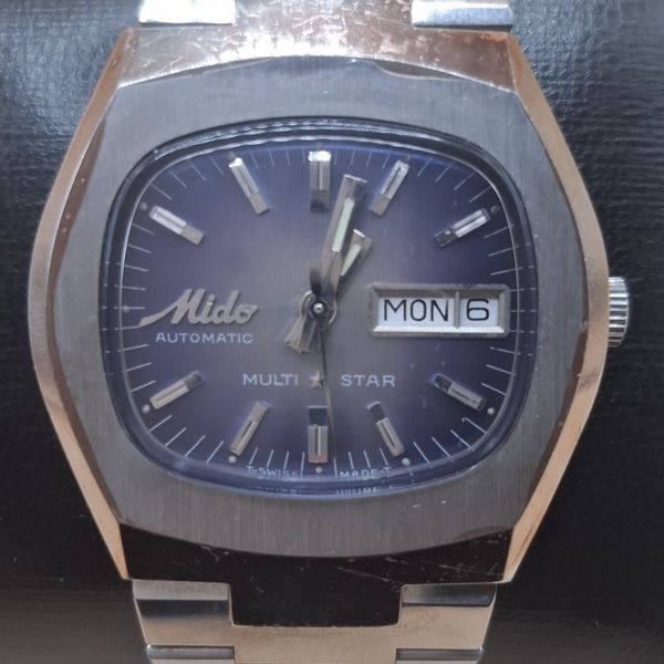 Mido Multi-Star Automatic Day/Date Watch Vintage Men's Watch ...