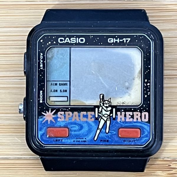 Casio GH-17 Space Hero Game Watch Module 920 Very Rare SOLD AS IS,FOR ...