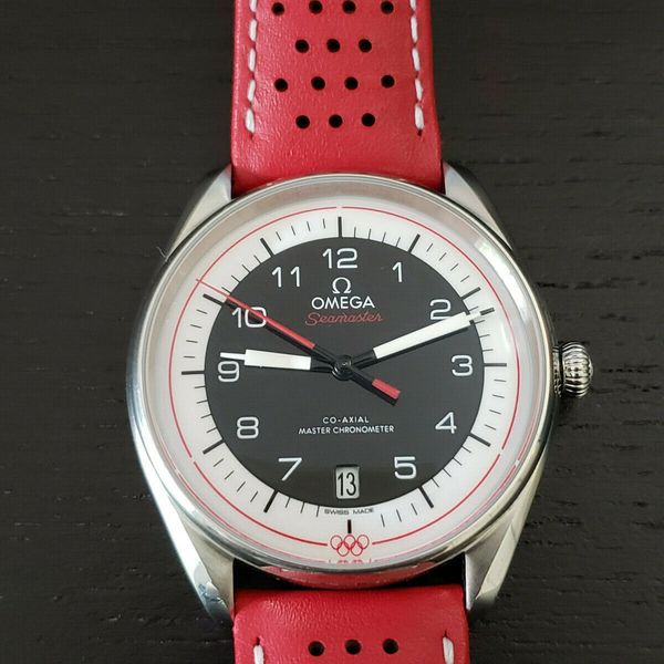 Omega Seamaster Olympics Official Timekeeper (Red) | WatchCharts ...