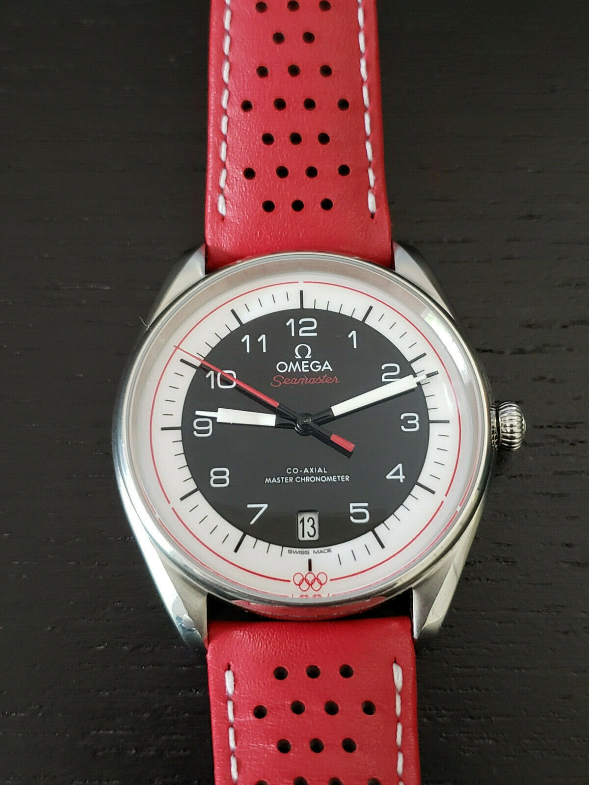 Omega Seamaster Olympics Official Timekeeper (Red) | WatchCharts