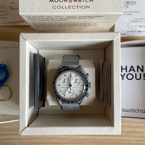 Omega x Swatch Bioceramic MoonSwatch "1965" NUOVO NEW FULL SET ...