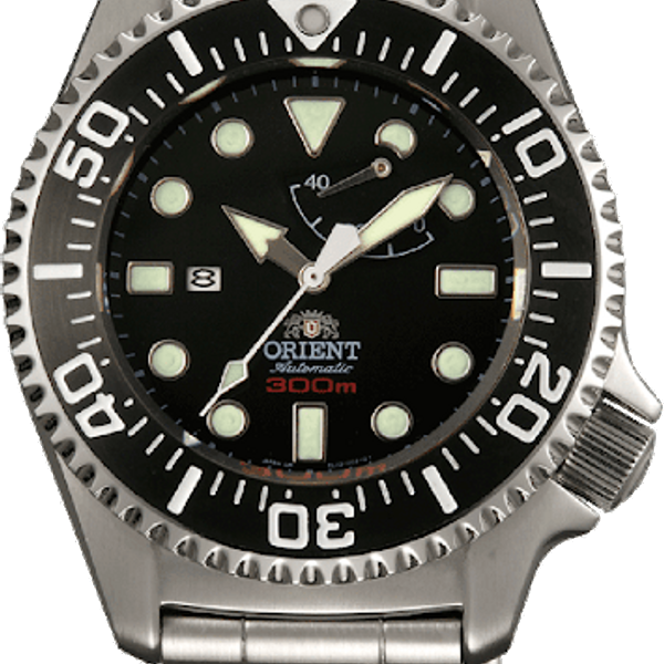 ORIENT Pro Saturation Professional Diver's 300M Power Reserve SEL02002B ...