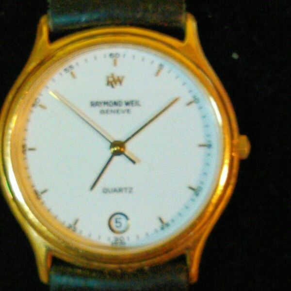 ESTATE Raymond Weil 5509-PLAQUE OR G LADIES GOLD PLATED WATCH | WatchCharts