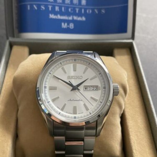 Seiko Presage Silver Men's Watch - SARY055 MINT Condition | WatchCharts ...