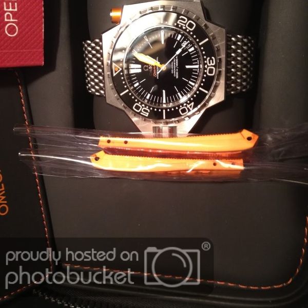 FS: Omega Ploprof 1200m! Mesh and orange rubber! | WatchCharts