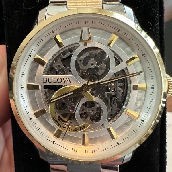 [WTS] Bulova Skeleton Auto | WatchCharts Marketplace
