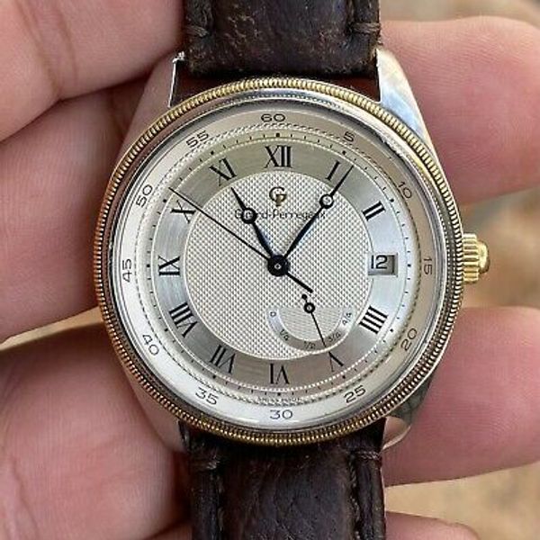 GIRARD PERREGAUX GP 4900 power reserve automatic mens watch working ...