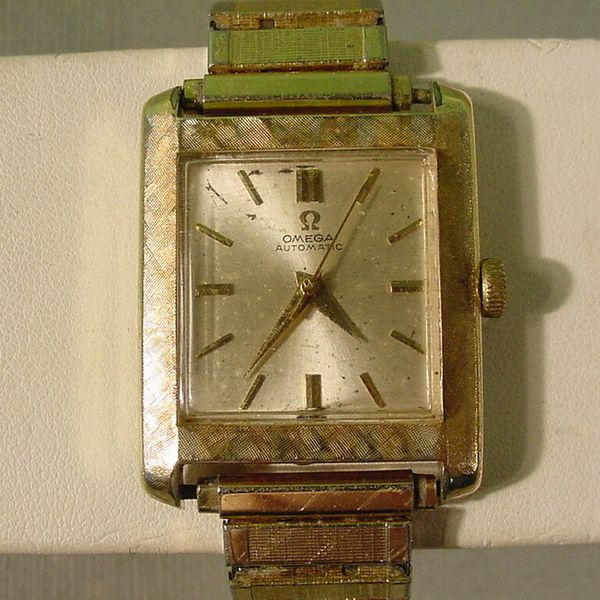 Classic Vintage 1960s Omega 570 Automatic Watch Speidel Gold Filled ...