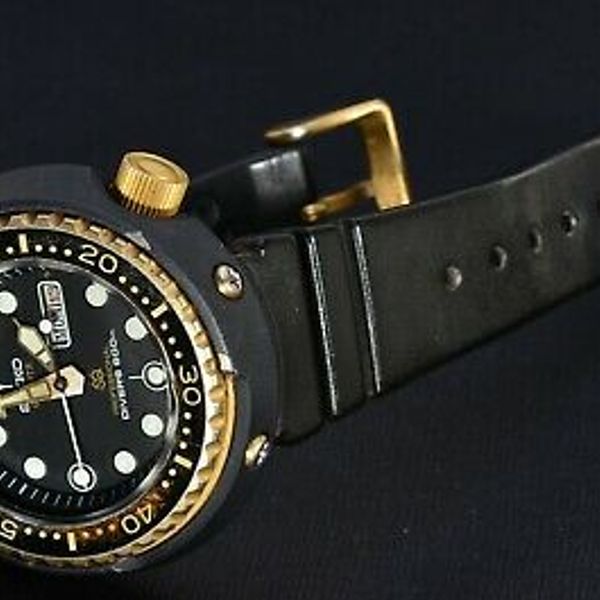 Seiko Golden Tuna Dive watch 7549-7009 Looks great, works well, READ 778 | WatchCharts Marketplace